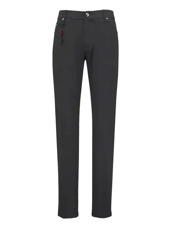 Marco Pescarolo Belt-loop Trousers - Grey