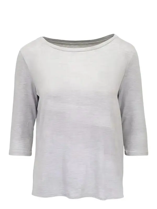 Majestic Filatures Boat-neck T-shirt - Grey