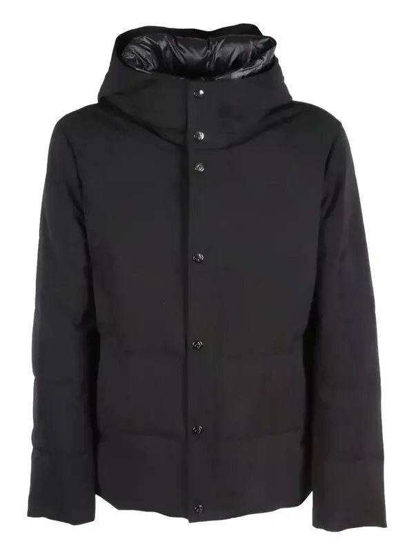 MONTECORE Hooded Padded Coat - Black
