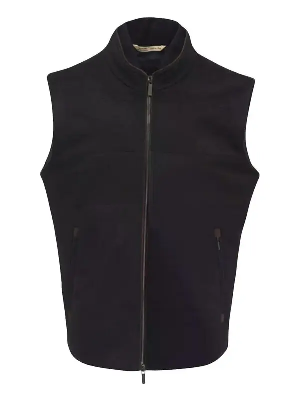 MAURIZIO BALDASSARI Sleeveless Gilet - Blue