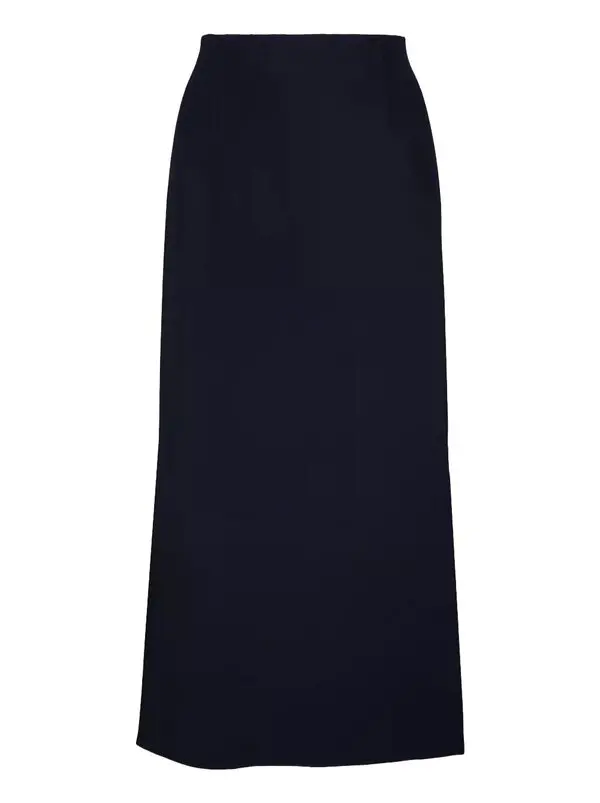 Lafayette 148 New York Slit Midi Skirt - Blue