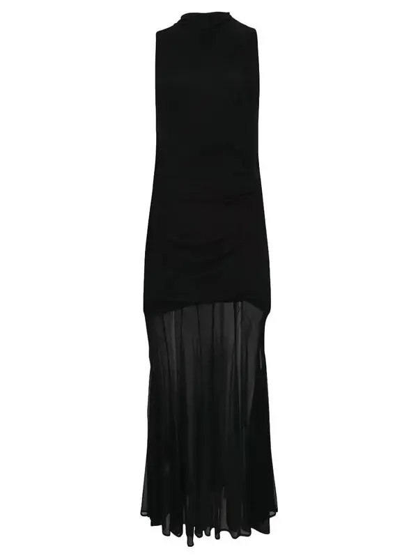 Altuzarra Alicka Draped Maxi Dress - Black