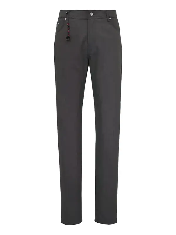 Marco Pescarolo Textured Trousers - Grey