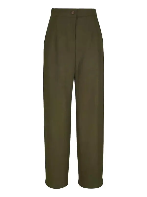 Lafayette 148 New York Downing Pocket Trousers - Green
