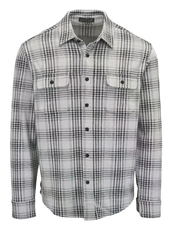 Faherty Brand Legend™ Button-down Plaid Shirt - Grey