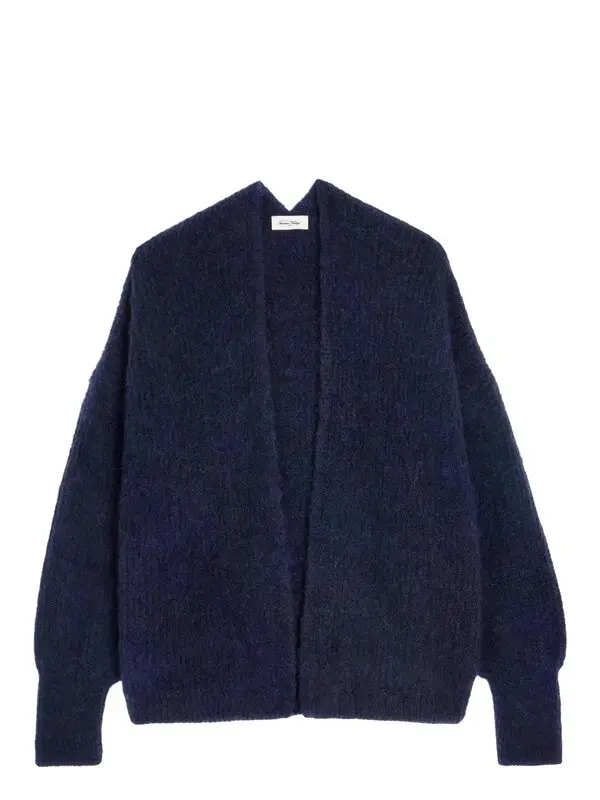 American Vintage Open-front Cardigan - Blue