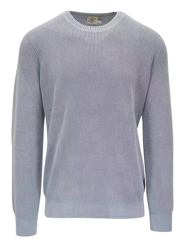 Faherty Brand Waffle-knit Sweater - Grey