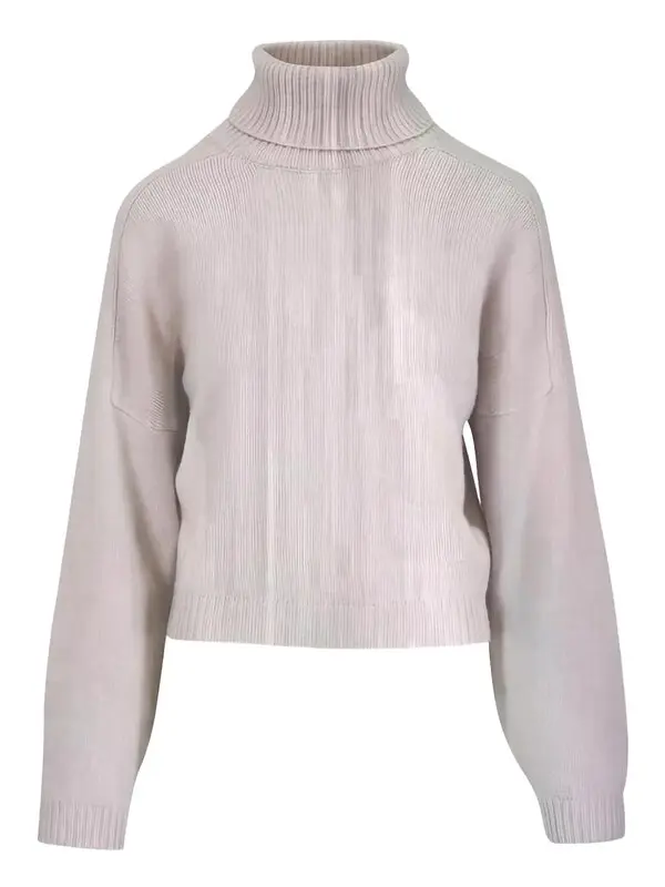 Le Kasha Long-sleeve Roll-neck Sweater - Neutrals