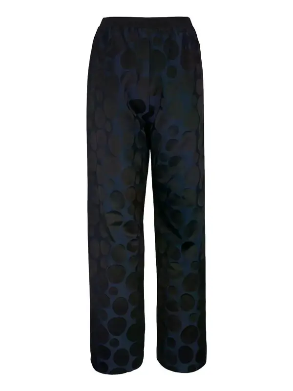 PETER COHEN Bubble-print Trousers - Blue