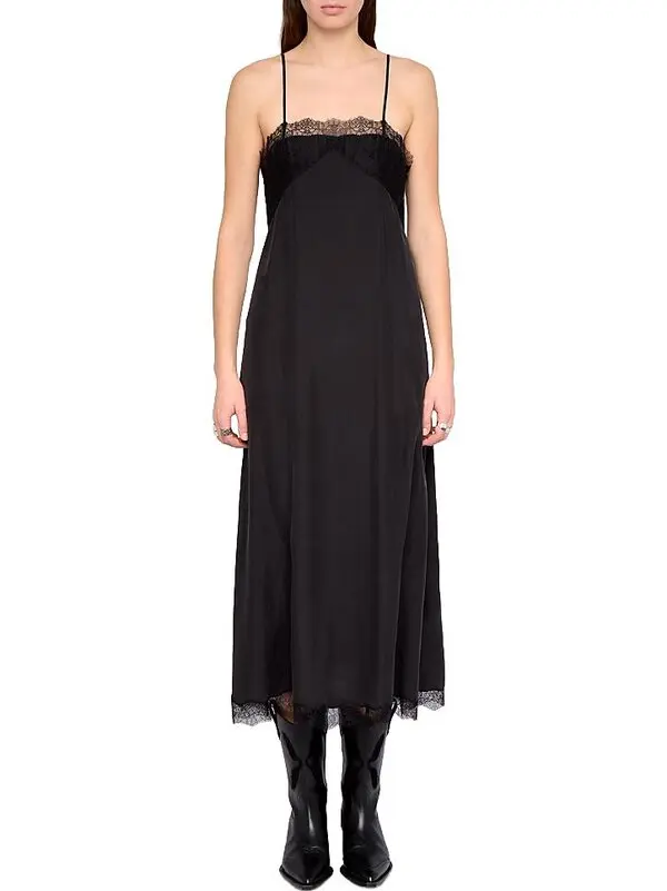 Zadig&Voltaire Ridar Silk Dress - Black