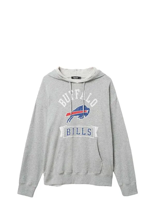 Junk Food Clothing Nfl Buffalo Bills Scrimmage Hoodie - Heather Grey