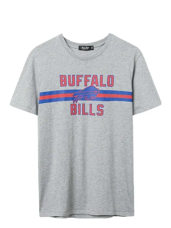 Junk Food Clothing Nfl Buffalo Bills Lineman Tee - Heather Grey
