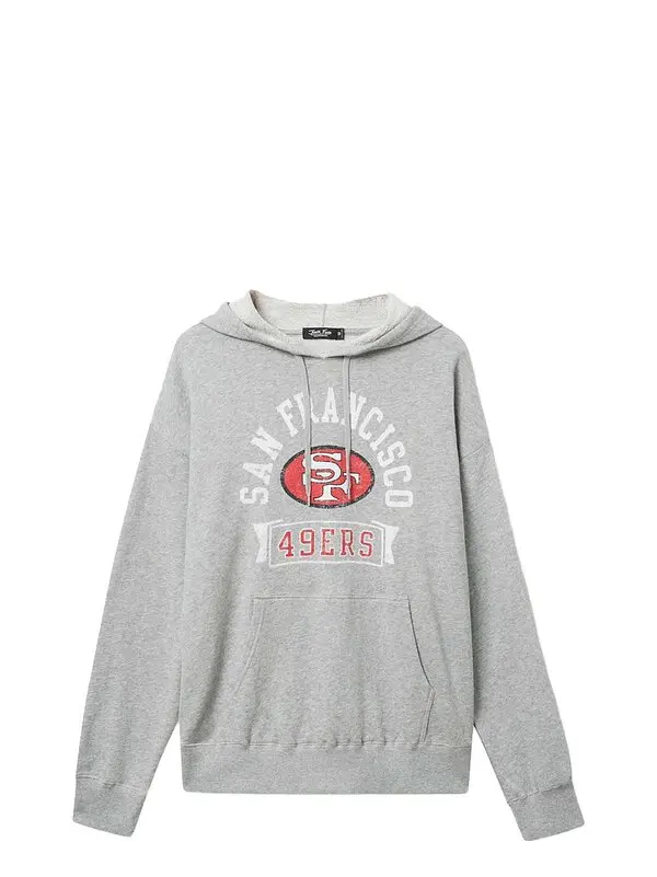 Junk Food Clothing Nfl San Francisco 49ers Scrimmage Hoodie - Heather Grey