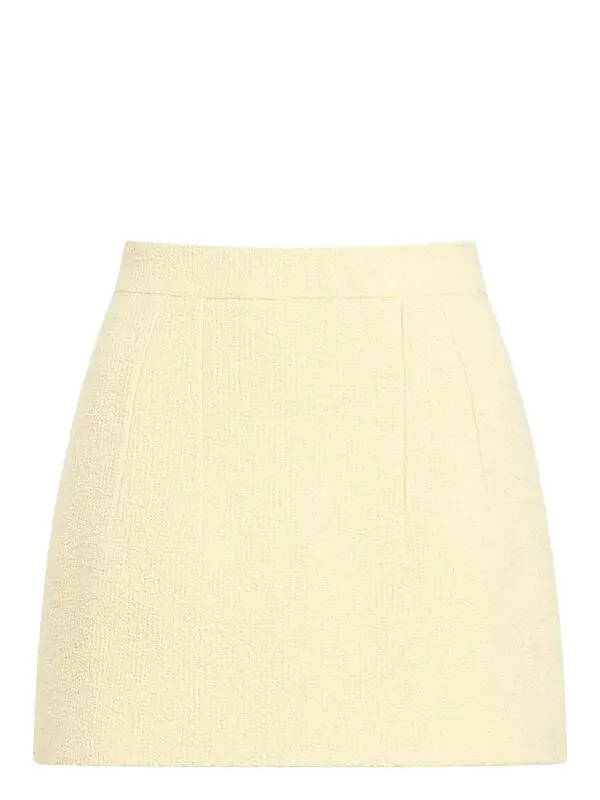 PATOU Iconic Mini Skirt - Limelight