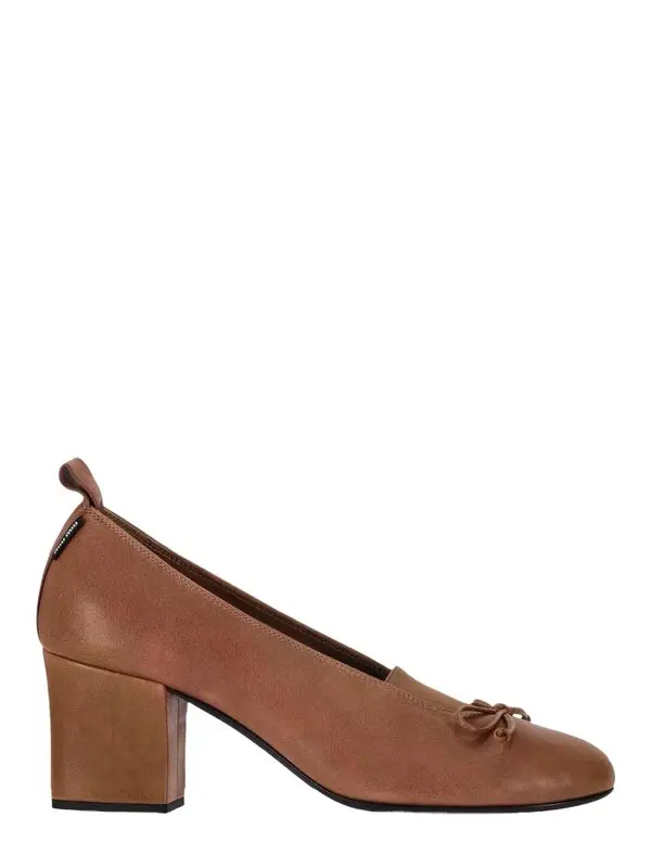 Miu Miu Bow-detail Pumps - Brown