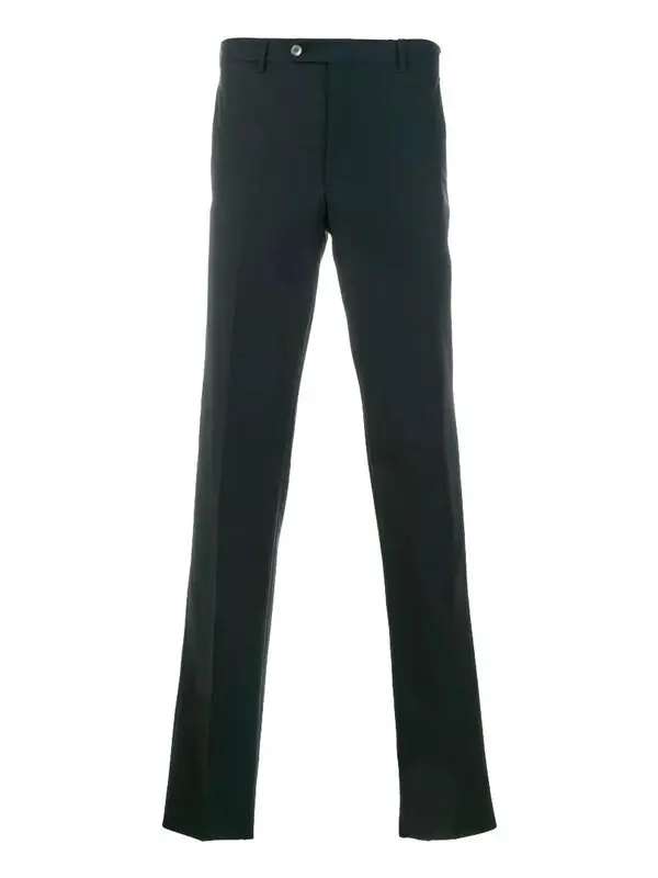 DELL'OGLIO Straight-leg Trousers - Blue