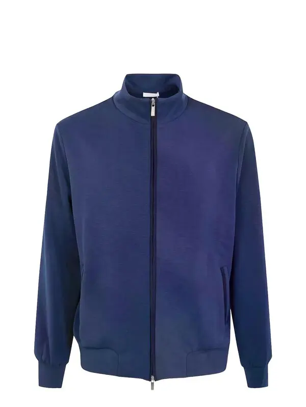 DEVORE INCIPIT Zip-up Sweatshirt - Blue