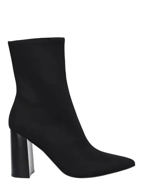 Jeffrey Campbell Siren-24 Pointed Block-heel Ankle Boots - Black
