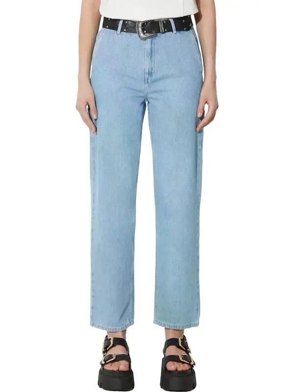 Carhartt Work In Progress Patch-pocket Jeans - Blue