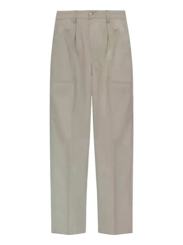 Eleventy Pleated Trousers - Neutrals