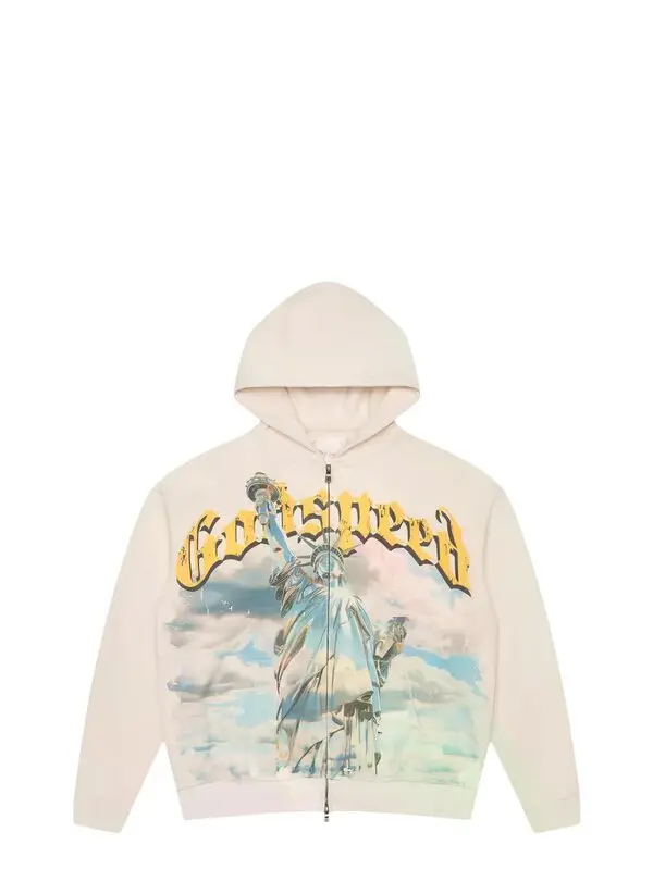GODSPEED Liberty Graphic Hoodie - Neutrals
