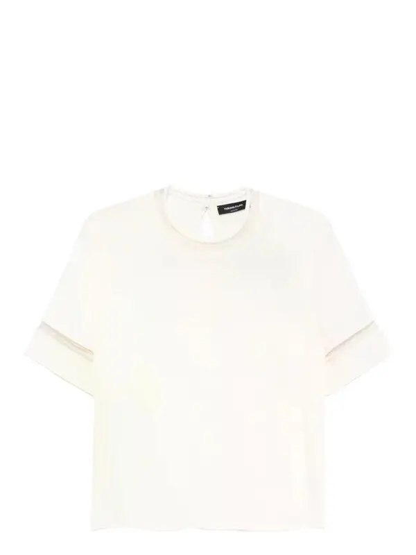 Fabiana Filippi Sleeve-detail Blouse - Neutrals