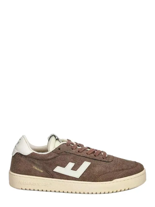 Flamingos Stadion Logo Sneakers - Brown