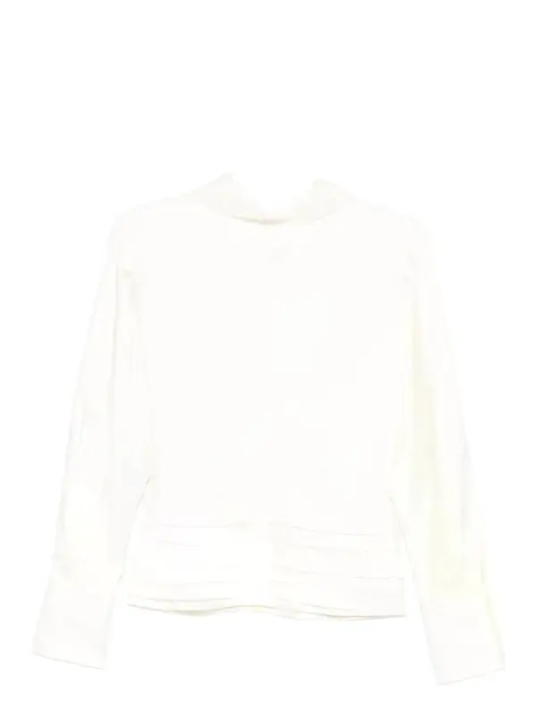 RÓHE Pleated Top - Neutrals
