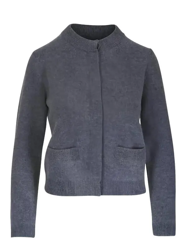 Vince Front-pocket Cardigan - Grey