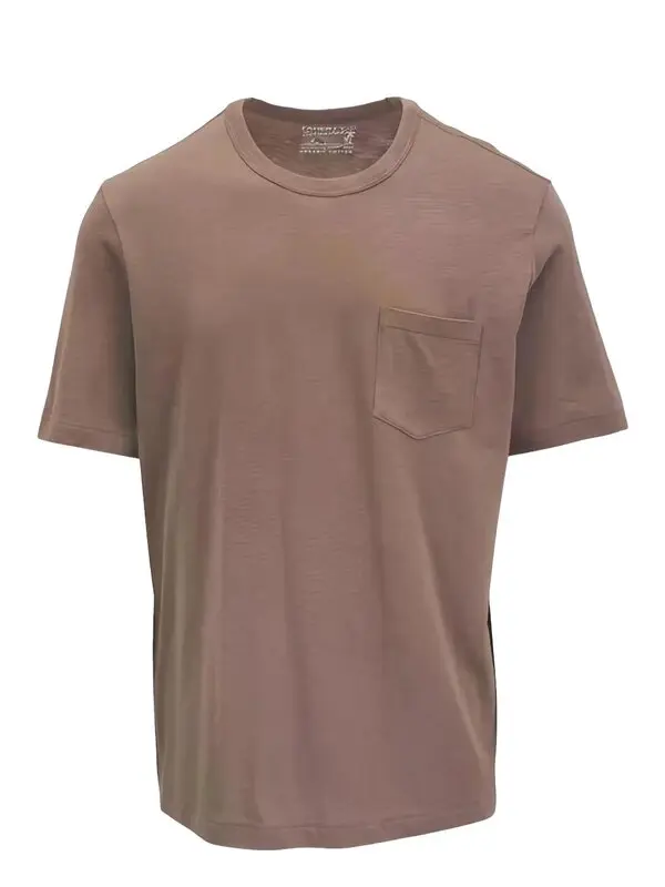 Faherty Brand Chest-pocket T-shirt - Brown