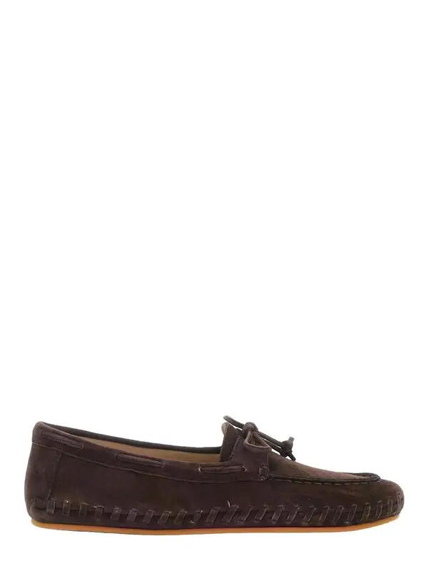 Le Monde Beryl Bow-tie Loafers - Brown
