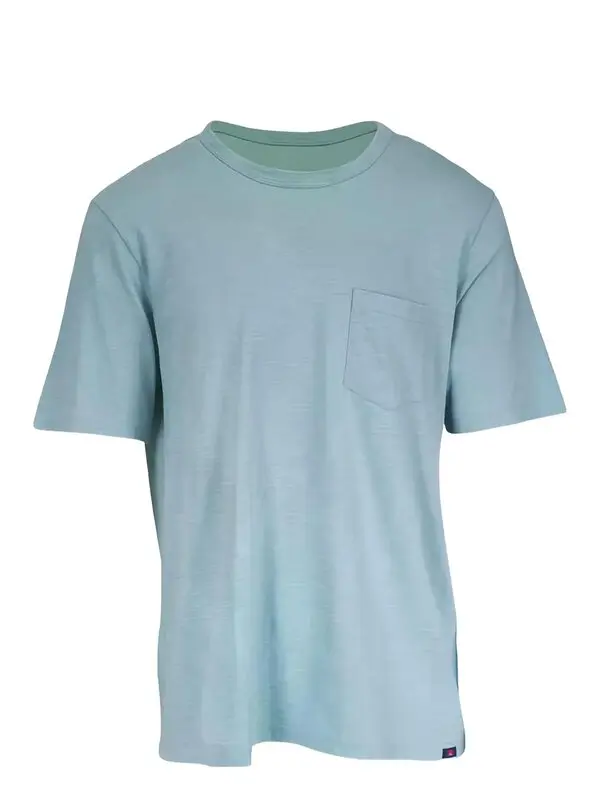 Faherty Brand Chest-pocket T-shirt - Blue