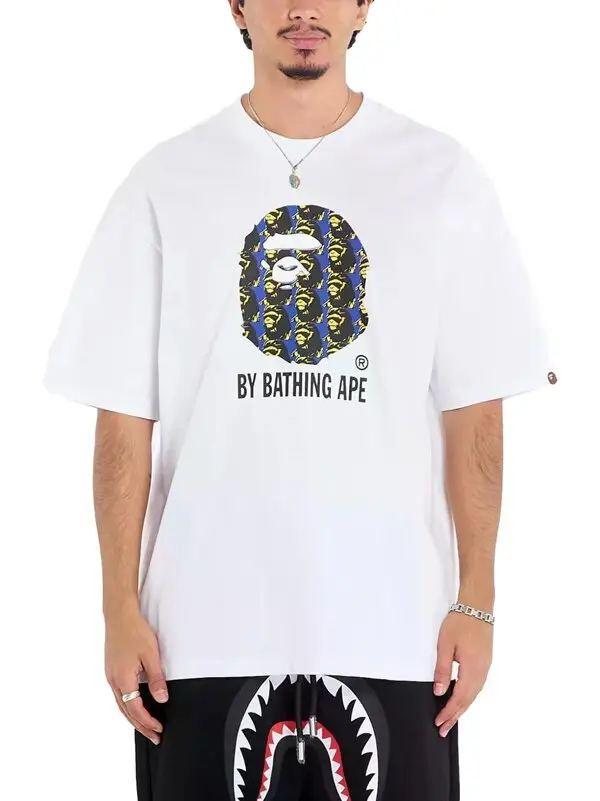 A BATHING APE Ape Headt T-shirt - White