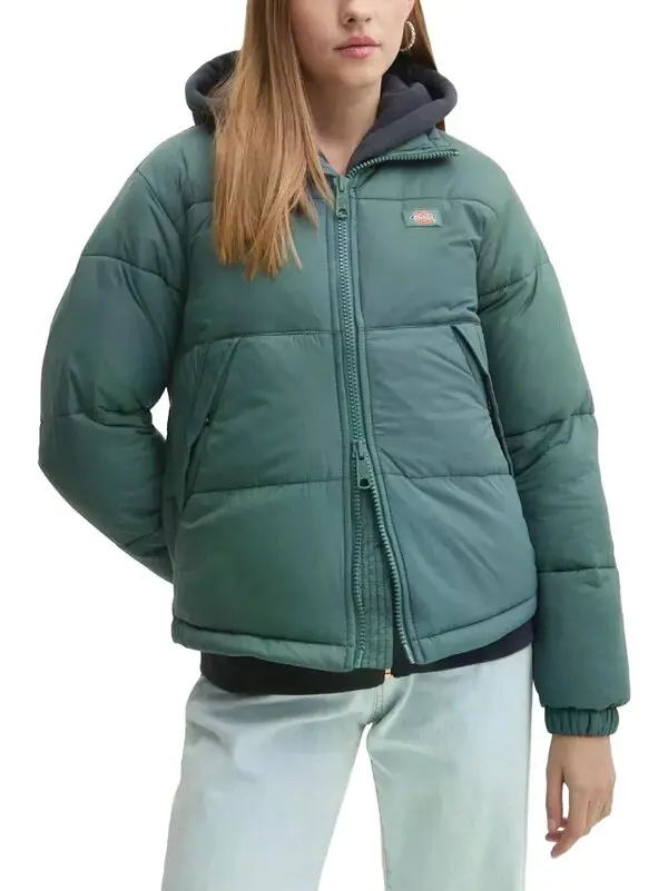 Dickies Hooded Quilted Jacket - Green