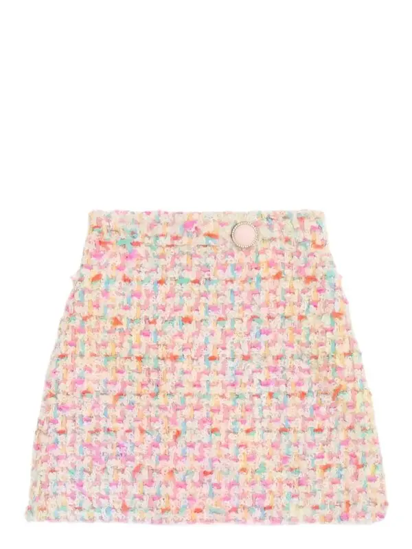 Valentino Garavani Tweed Skirt - Neutrals