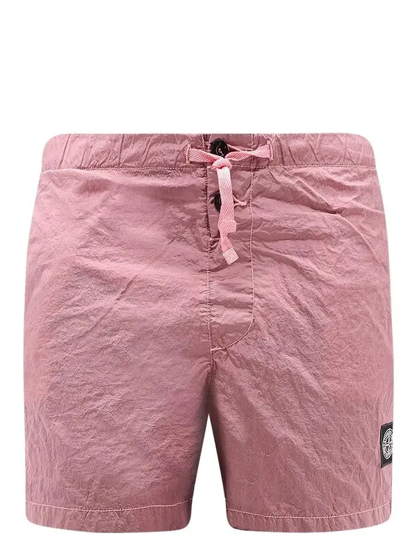 Stone Island Econylon® Swim Trunks - Pink