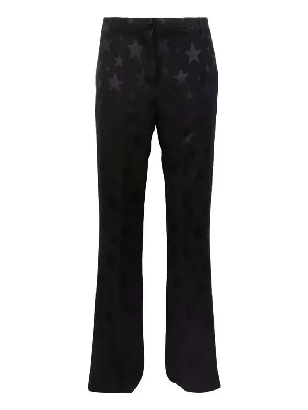 SHIRTAPORTER Star-print Trousers - Black