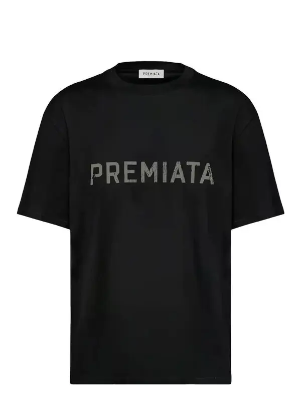 Premiata Logo-print T-shirt - Black