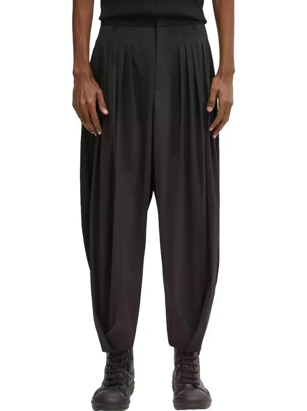 ADER ERROR Pleated Trousers - Black