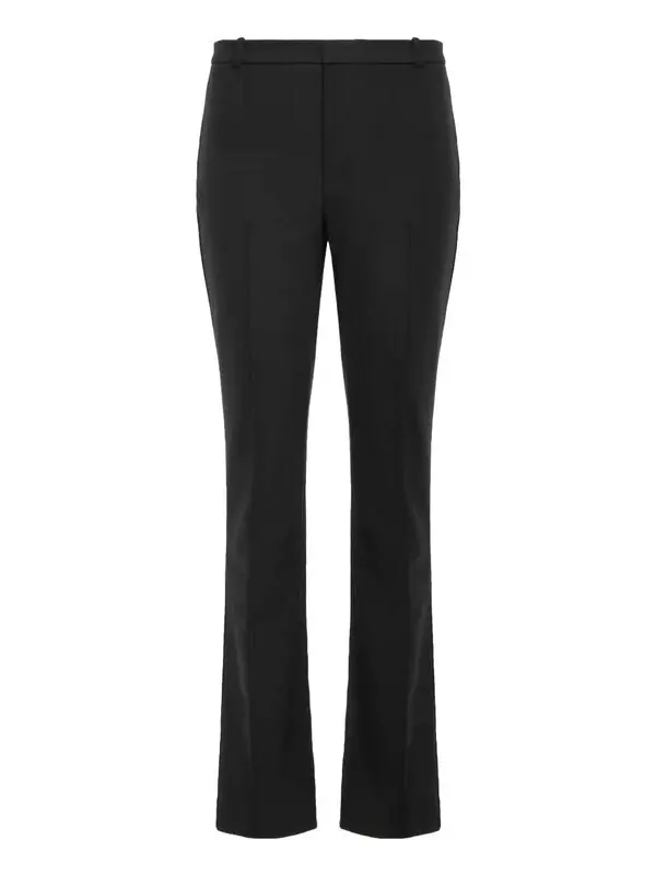 Vince Cigarette Flared Trousers - Black