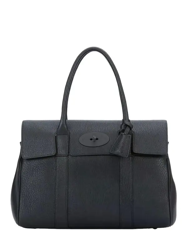 Mulberry Bayswater Leather Tote Bag - Black