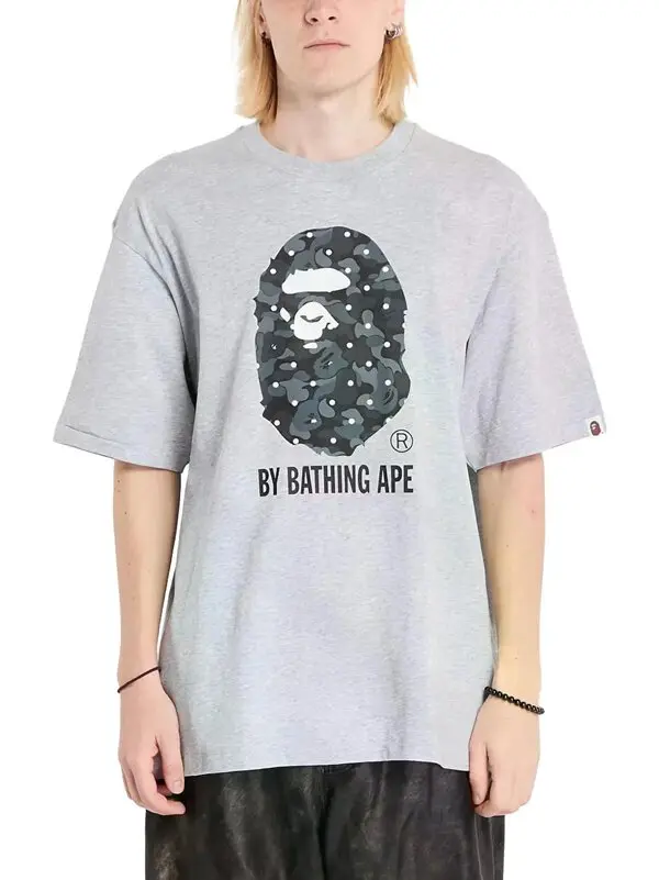 A BATHING APE Dot Camo T-shirt - Grey