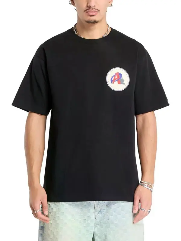 A BATHING APE Logo-print T-shirt - Black