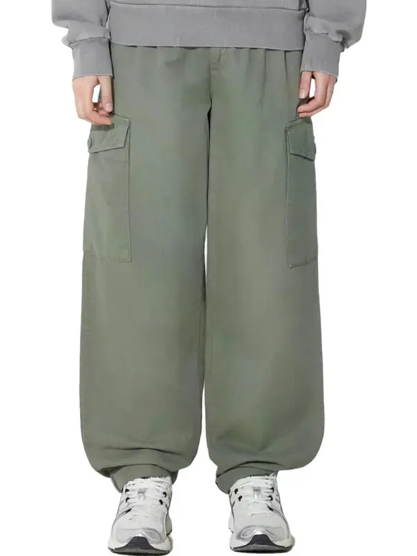 Carhartt Work In Progress Cargo-pocket Trousers - Green
