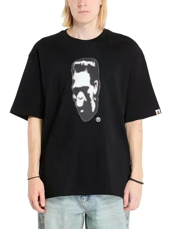 A BATHING APE Relaxed Fit T-shirt - Black