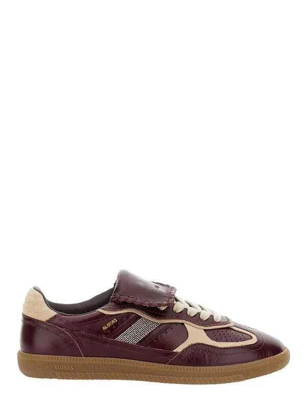 ALOHAS Leather Sneakers - Red