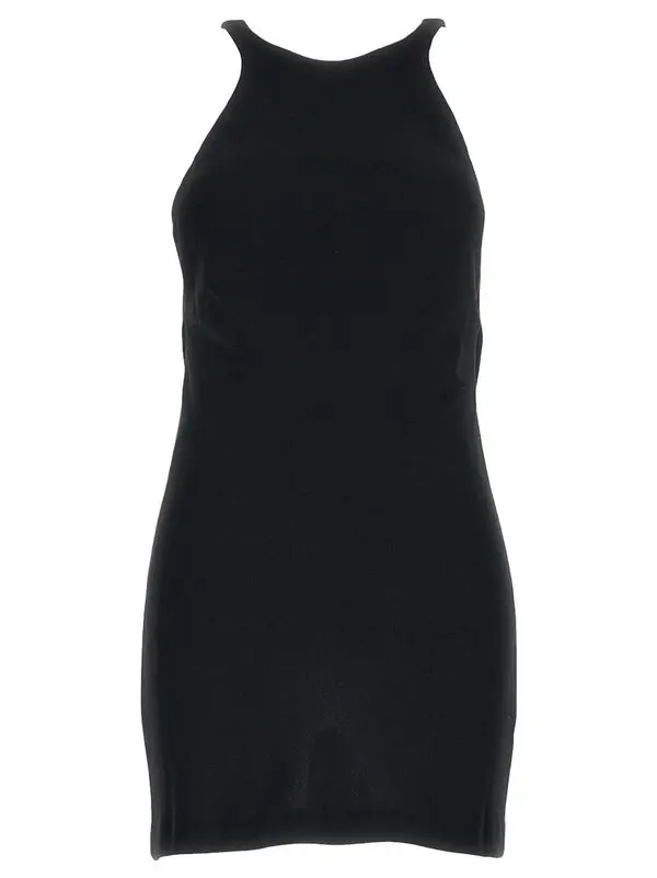 Andamane Carmen Mini Dress - Black