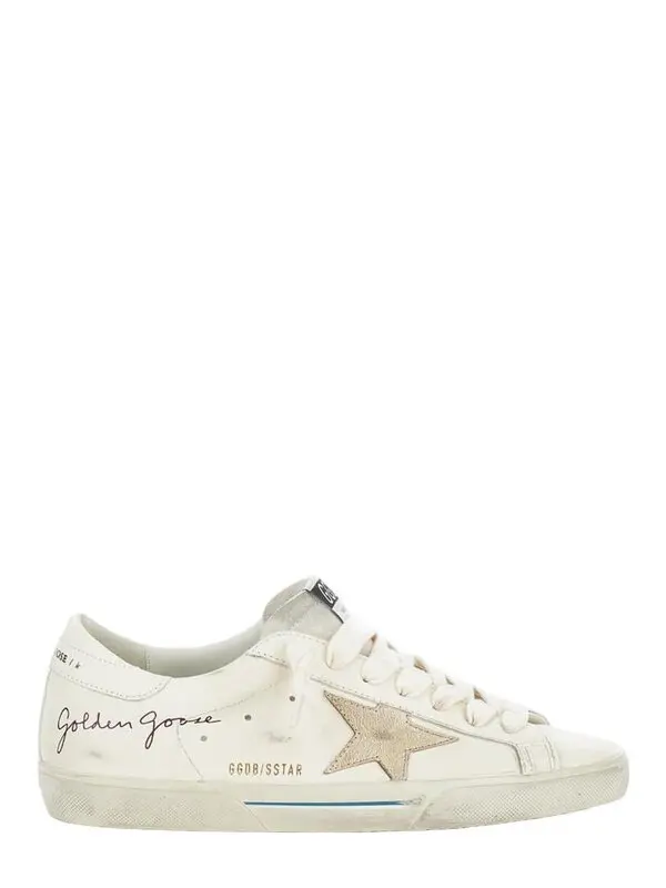 GOLDEN GOOSE Superstar Leather Sneakers - White