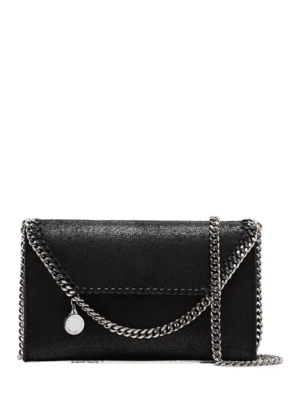 Stella McCartney Falabella Crossbody Wallet Bag - Black
