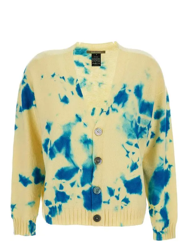 SUZUSAN Short Cashmere Cardigan - Multicolore